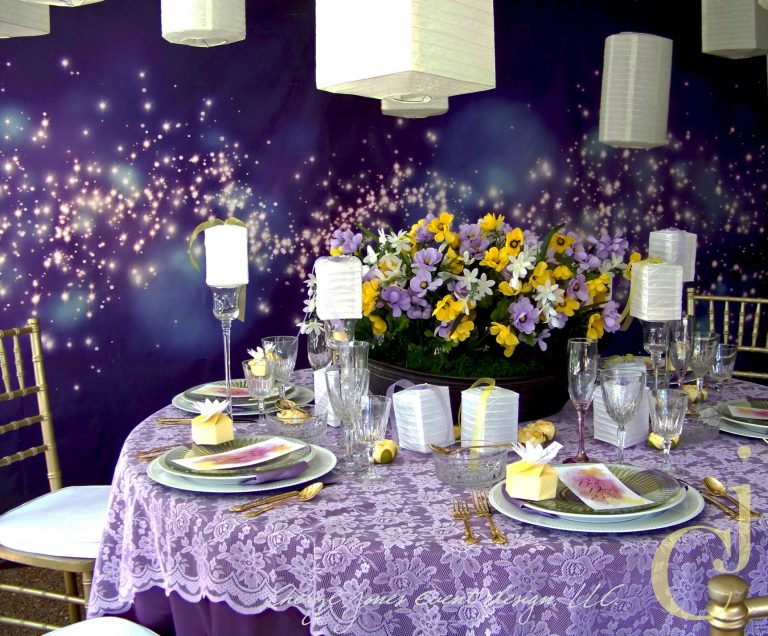 Story of Rapunzel – Inspired by Tangled Design | Cheryl Jones Event Design