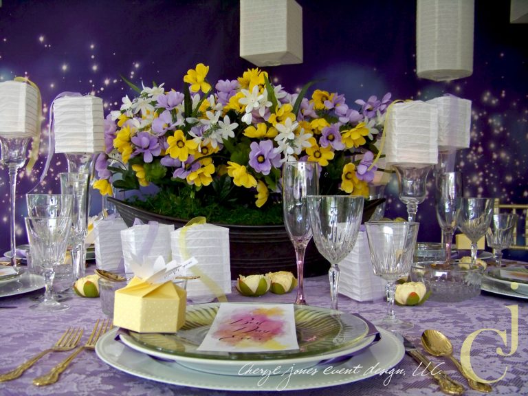 Story of Rapunzel – Inspired by Tangled Design | Cheryl Jones Event Design