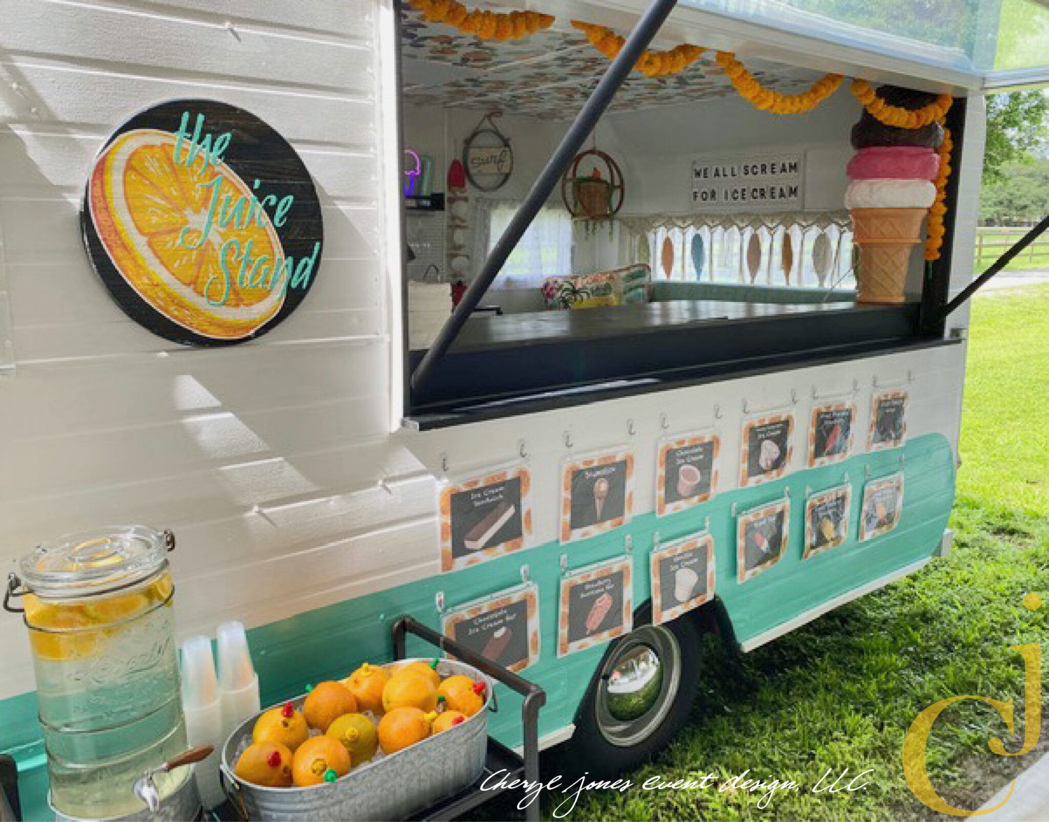Charitable Events – Juice Stand | Cheryl Jones Event Design